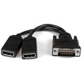 Startech.Com 8in DMS-59 to Dual DisplayPort Cable Adapter - DMS to 2x ...