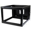 Startech.Com 6U Hinged Wallmount Open Frame Rack Cabinet - Server Rack ...