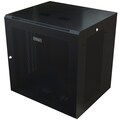 Startech.Com 9U Wall Mount Rack - Wall Mount Server and Network Cabinet ...