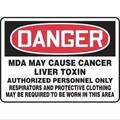 Accuform OSHA DANGER SAFETY SIGN MDA MAY MCAW117VP MCAW117VP | Zoro