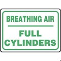 Accuform SAFETY SIGN BREATHING AIR FULL MCPG536XP MCPG536XP | Zoro
