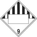 Accuform BLANK TDG PLACARD HAZARD CLASS 9 MPL900MG100 MPL900MG100 | Zoro