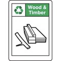 Accuform SAFETY SIGNS WOOD AND TIMBER 10 in X 7 in MPLR707XT | Zoro