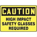 Accuform OSHA CAUTION SAFETY SIGN HIGH IMPACT MPPE614VA | Zoro