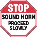 Accuform Safety Sign STOP SOUND HORN MVHR935VA MVHR935VA | Zoro