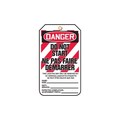 Accuform French Bilingual Safety Tags, DANGER DO NOT START, 5.75in x 3 ...