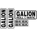Aftermarket New Decal Set for Galion Model S4-6A Roll O Matic Roller ...