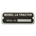 Aftermarket Serial Number Tag with Rivets Replaces Tags Fits John Deere ...
