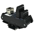 Asi RJ45 Breakout Board, RJ45 Ethernet Connector Breakout Board, DIN ...