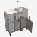 Acorn Controls Deluxe Plus Portable Hand-Wash Station, Foot Pump, Water ...