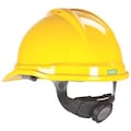 Msa Safety Cap, V-Gard 500 Vent, Fas-Trac 6Pt, Brt Gn 10035213 | Zoro