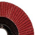 3M Cubitron Ii Flap Disc 967A, T29 7 In X 5/8-11 80+ Y-Weight ...