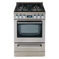 Avanti Avanti 24" ELITE Series Gas Range, Stainless Steel DGR24P3S | Zoro