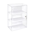 Azar Displays Acrylic Lockbox Countertop Display Case w/ 2 Shelves 12. ...