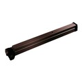 Dorma Rim Exit Device, 36 Inch, Exit Only, Dark Bronze 8300B-695 | Zoro