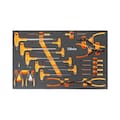 Beta Soft foam tray with tool assortment 024500875 | Zoro