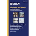 Brady Porta-Pack Wire Marker Book Repositionable Vinyl Cloth Legend: 1 ...
