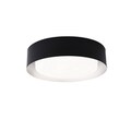 Bromi Design Lynch Silver Flush Mount Ceiling Light B4106BW | Zoro