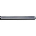 Ghent Hold-Up Display Rail, Clear Front, 48in, Black GHEH486 | Zoro