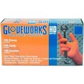 AMMEX Orange, M, 8 mil, Nitrile Powder-Free, Nitrile Disposable Gloves ...