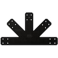 Simpson Strong-Tie Outdoor Accents Avant Collection 12: 12 Pitch, Black ...