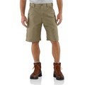Carhartt Loose Fit Canvas Utility Work Short, Dark Khaki, W38, B147 ...