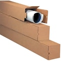 Box Packaging Square Mailing Tubes, 3"W x 3"D x 25"L, Kraft M3325K | Zoro