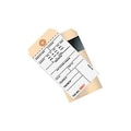 Box Packaging 2 Part Carbon Inventory Tags, 4500-4999, #8, 6-1/4"L x 3 ...
