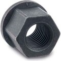J.W. Winco Flange Nut, M10, Steel, Class 10, Blackened, 16 mm Hex Wd ...