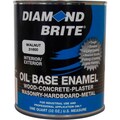 Diamond Brite Interior/Exterior Paint, Gloss, Walnut, 32 oz 31600-4 | Zoro