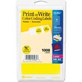 Avery Avery® Print or Write Removable Color-Coding Labels, 3/4" Dia ...