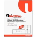 United Stationers Supply Universal® Laser Printer Permanent Labels, 1-1 ...