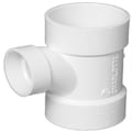 Charlotte Pipe And Foundry 4x4x3 Redu Sanitary Tee PVC 00401 2000HA | Zoro