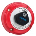 Perko Medium Duty Main Battery Switch W/ Key Lock 9604DP | Zoro