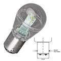 Lunasea Lighting White Led Bulb Ba15D 10-30V Dc LLB-26FC-21-00 | Zoro