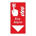Clarion Safety Systems ANSI/ISO Compliant Fire Alarm Safety Signs ...