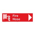Clarion Safety Systems ANSI/ISO Compliant Fire Hose Safety Signs Indoor ...