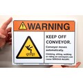 Clarion Safety Systems ANSI/ISO Compliant Warning/Keep off Conveyor ...