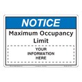 Clarion Safety Systems ANSI/ISO Compliant Notice/Maximum Occupancy ...