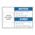 Clarion Safety Systems ANSI/ISO Compliant Notice/Scan QR Code Safety ...