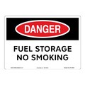 Clarion Safety Systems OSHA Compliant Danger/Fuel Storage Safety Signs ...