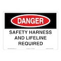 Clarion Safety Systems OSHA Compliant Danger/Safety Harness Safety ...