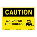Clarion Safety Systems OSHA Compliant Caution/Watch for Lift Trucks ...