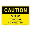 Clarion Safety Systems OSHA Compliant Caution/STOP - Tank Car Connected ...