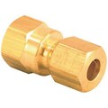 Proplus 3/8 in. x 1/2 in. Lead Free Brass Compression Female Adapter ...