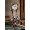 Design Toscano Juggling Time Harlequin Jester Sculptural Clock NG33744 ...
