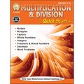 Mark Twain Media Multiplication + Division Quick Starts Workbook 405039 ...