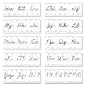 Creative Teaching Press Cursive Alphabet Line Bulletin Board Set 10171 ...