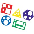 Learning Resources Primary Shapes Templates, PK5 5440 | Zoro
