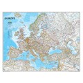 National Geographic National Geographic Europe Wall Map, 34" Width, 24 ...